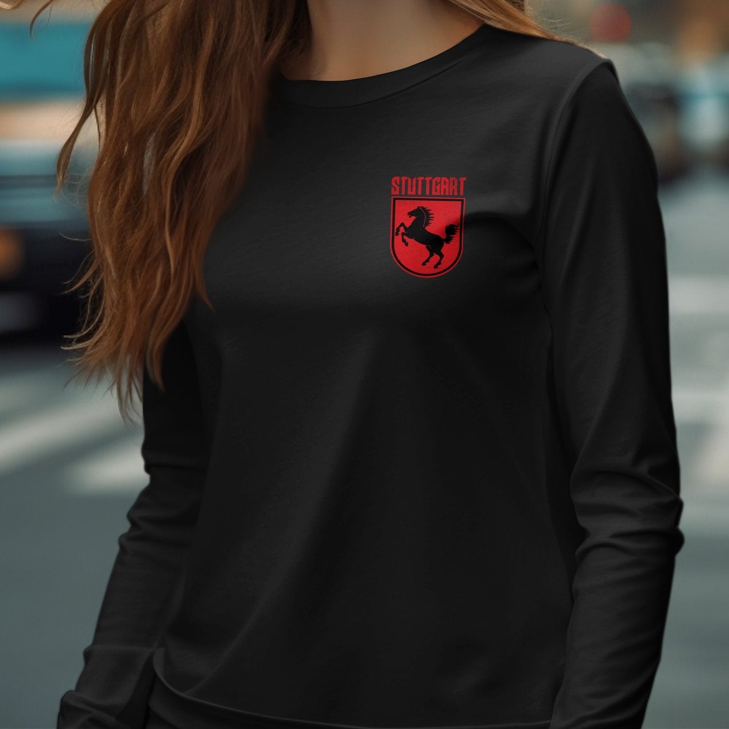 Stuttgart Crest T-Shirt – GarageWorn